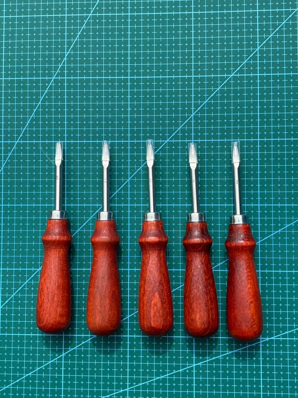 Комплект кромкорезов(торцбилов) для кожи