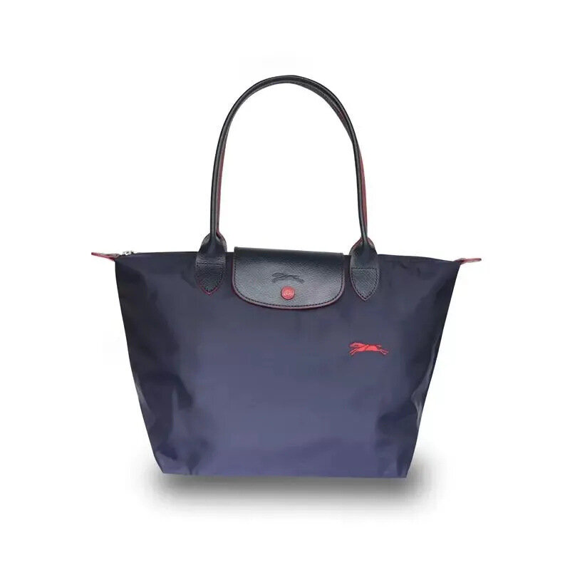 70-я годовщина, сумка Longchamp, нейлоновая сумка-пельмень, большая вместимость, женская сумка, холщовая сумка-тоут, сумка через плечо, сумка Longchamp