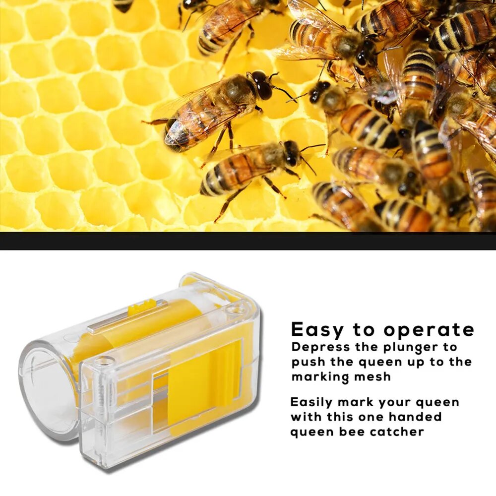 Queen Marking Tool, Качественный и долговечный, Легкий в использовании для отметки королевы пчел