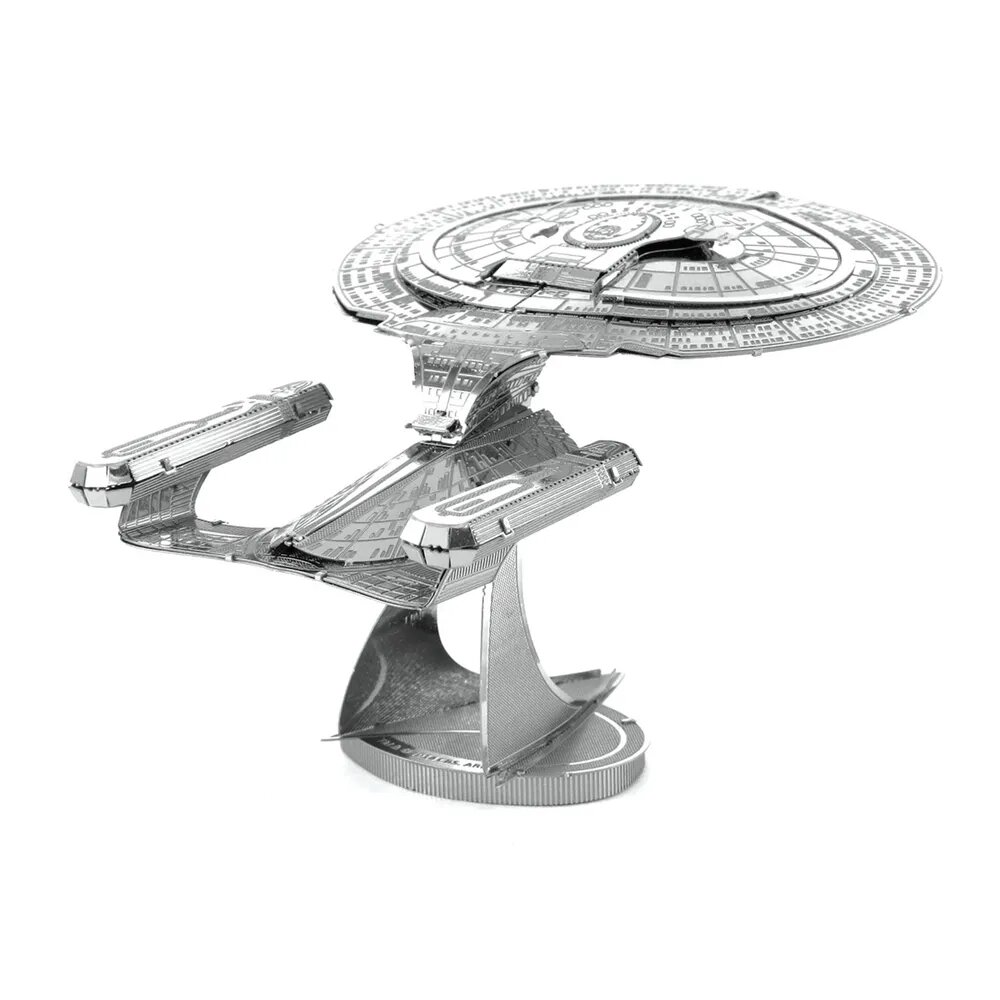 3D-пазл Metal Time Star Trek NCC-1701-D (100 деталей, металл) - сборная модель для взрослых — фото 1