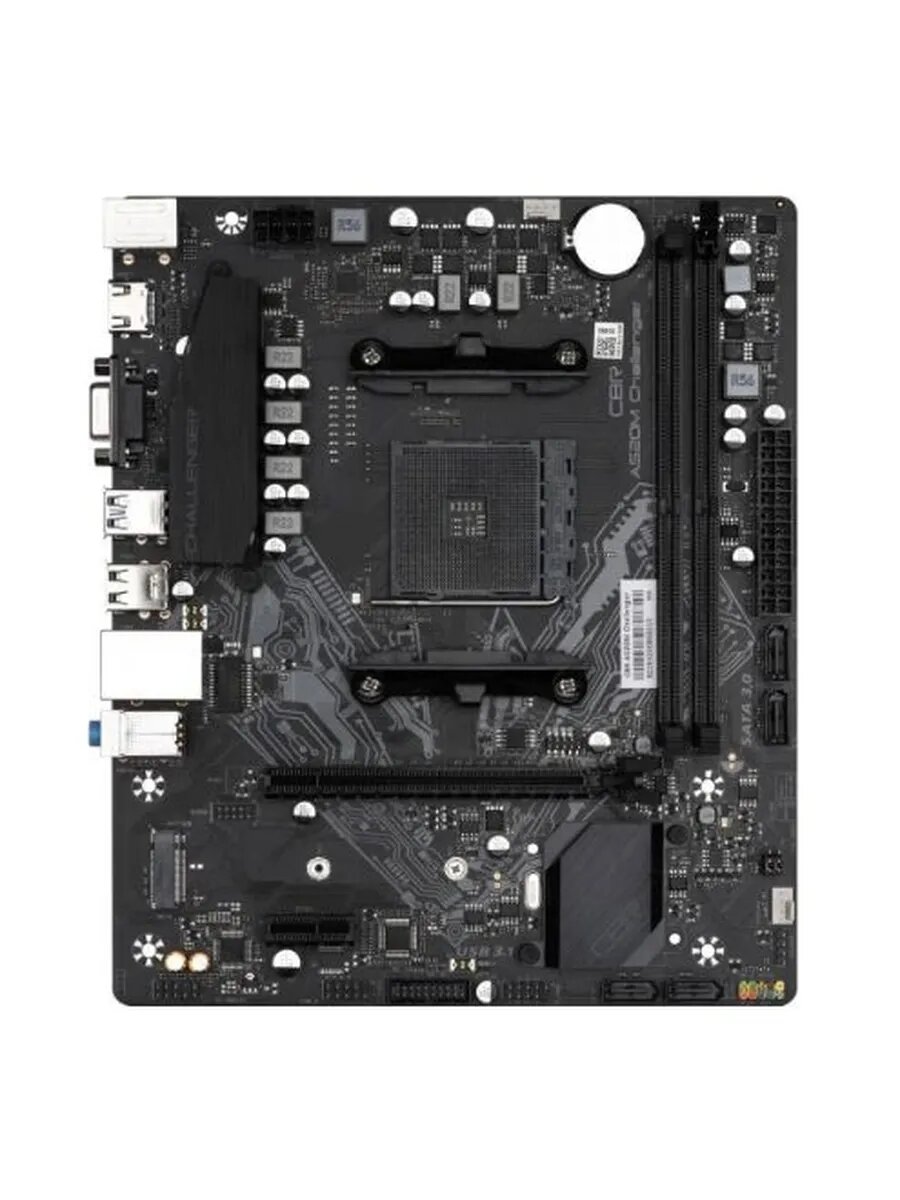 Материнская плата A520M Challenger MB-MSA520M-65W-BLK - AM4