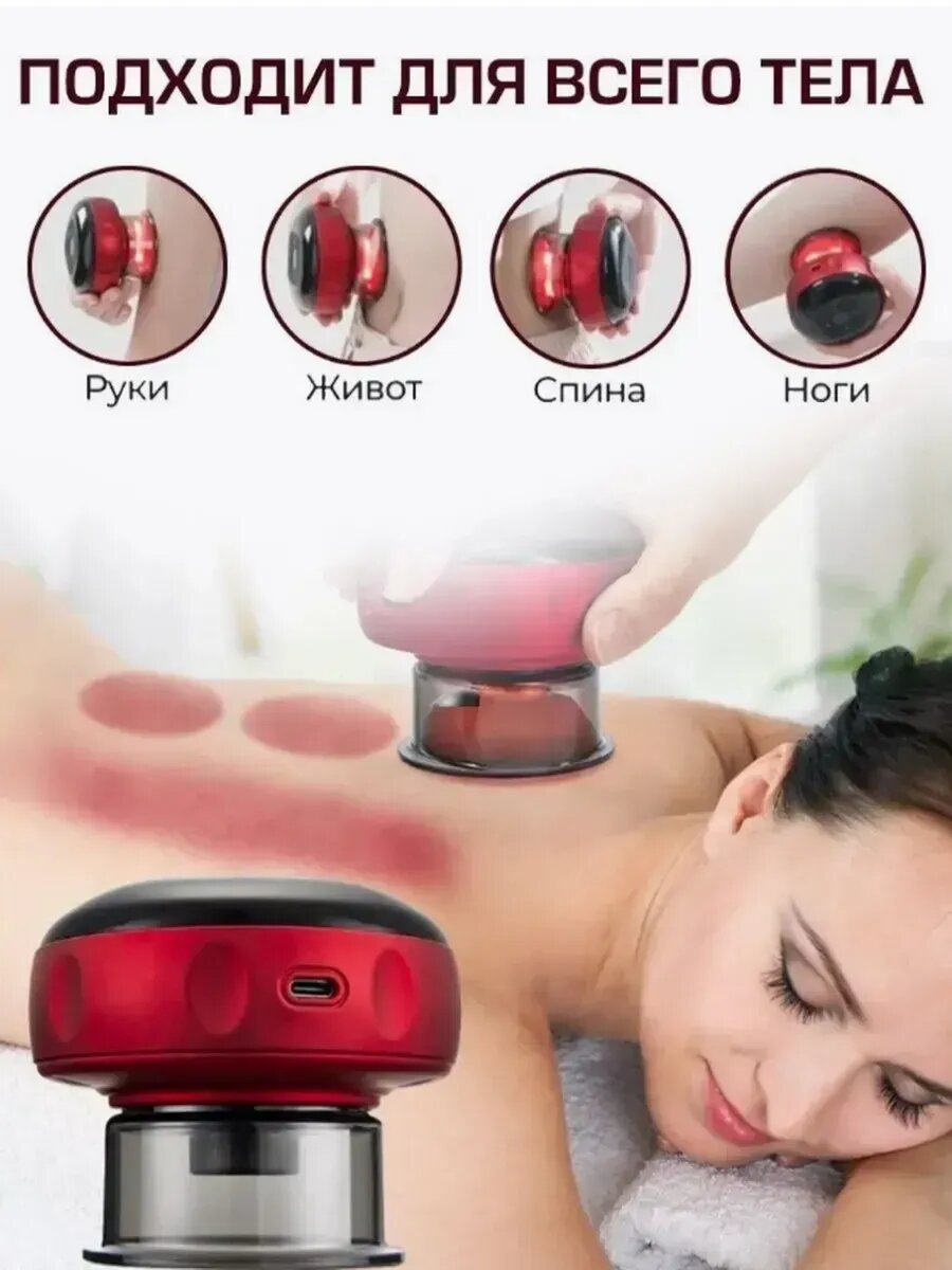 Вакуумный массажер