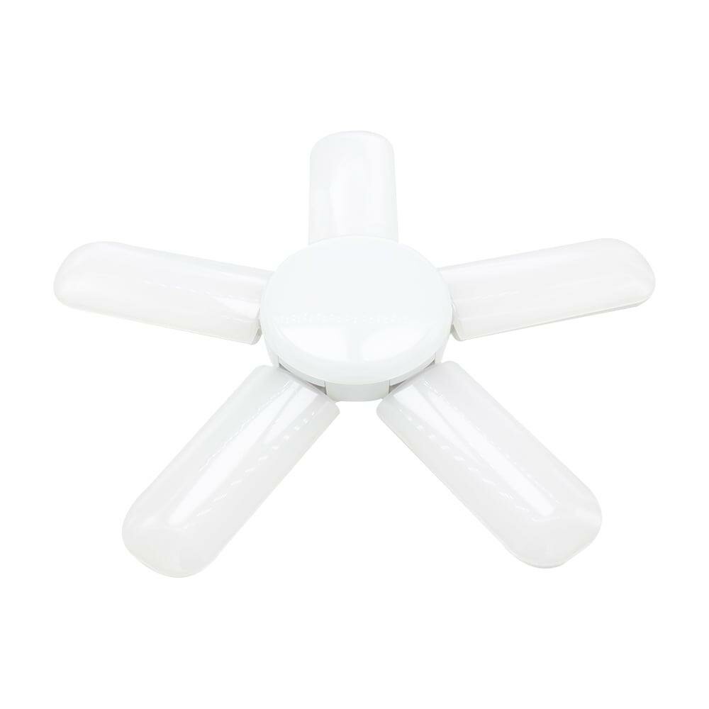 Высокомощная светодиодная лампа General Lighting Systems GLDEN-HPBC-90-230-E27-6500 5 Лопастей 661614