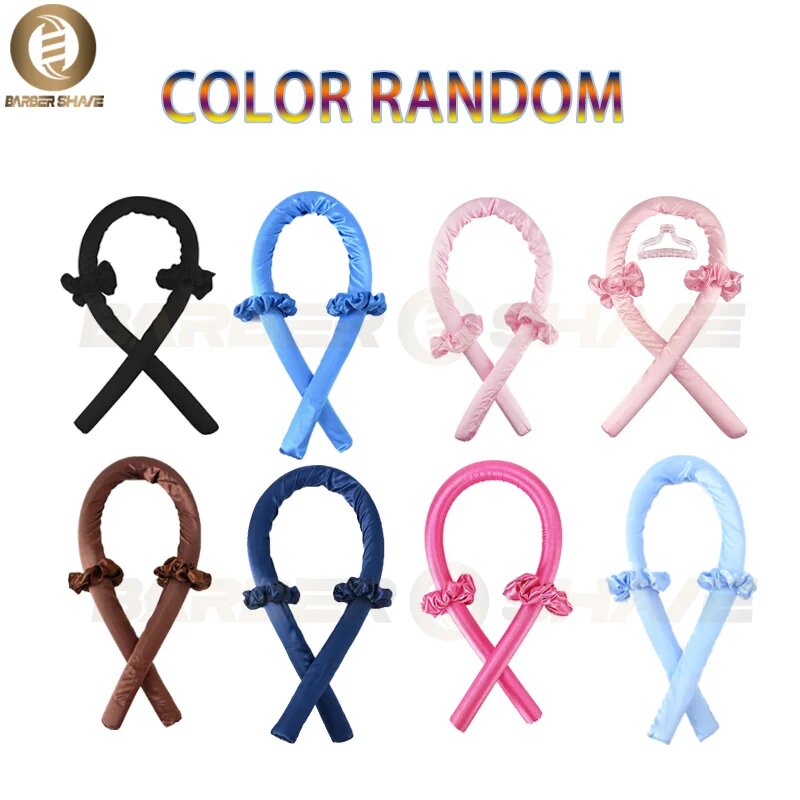 Профессиональные Аксессуары Для Завивки Волос Барокко Бархат Без Тепла Красивые Кудри Продукты Пенопластовые Бигуди Гибкие Ст.