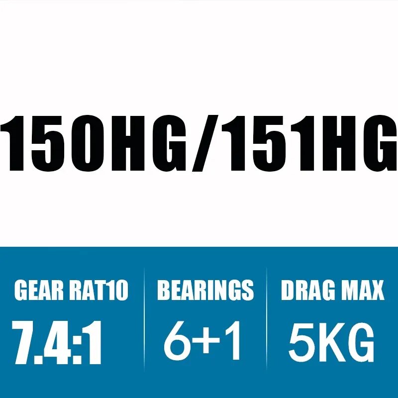 SHIMANO Curado DC Левая катушка 150HG/151HG