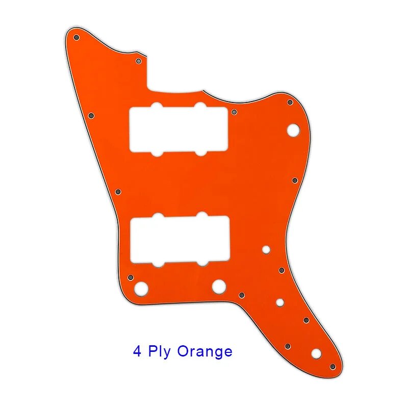 Накладка для гитары Jazzmaster, 4 Ply Orange