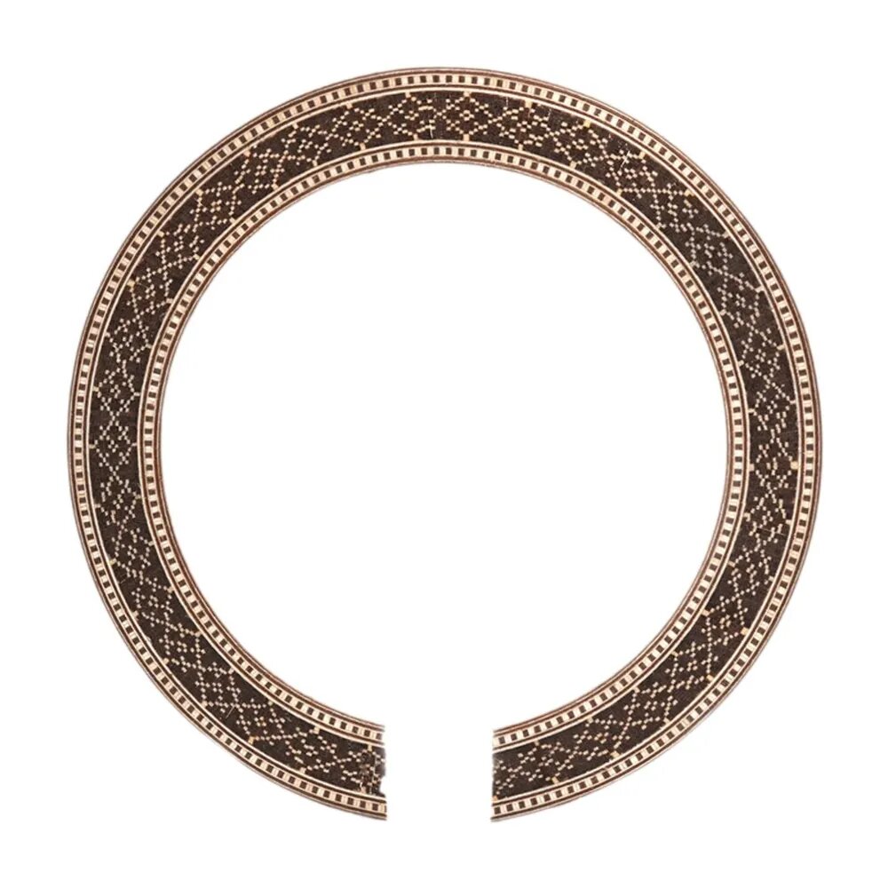 Декоративная розетка для гитары с цветочным узором, узкая окантовка, деревянная накладка на резонаторное отверстие для акустической и классической гитары