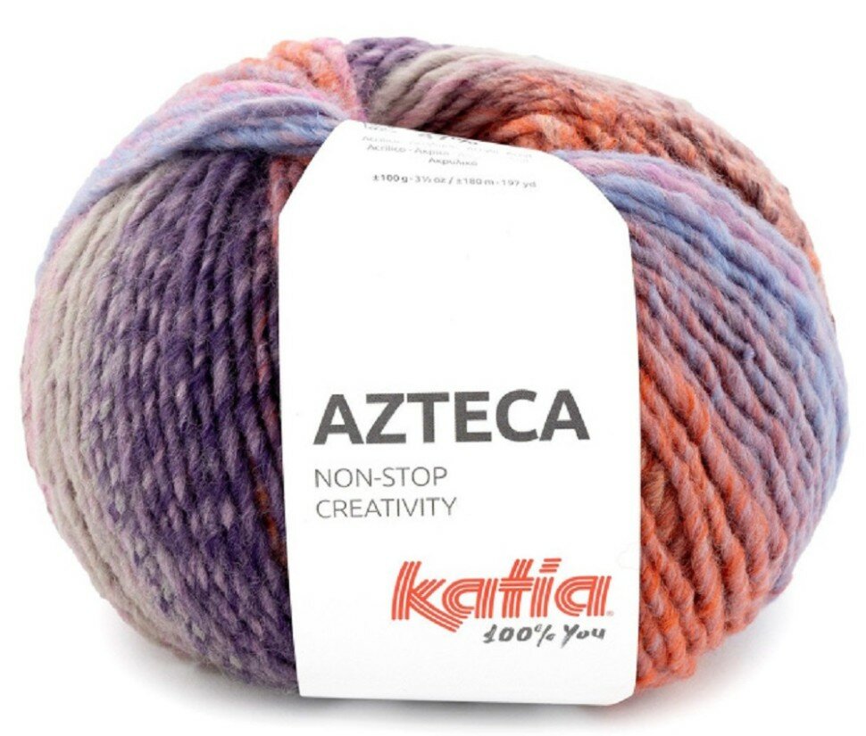 Пряжа #493.7896 Azteca 100 г 180 м Katia