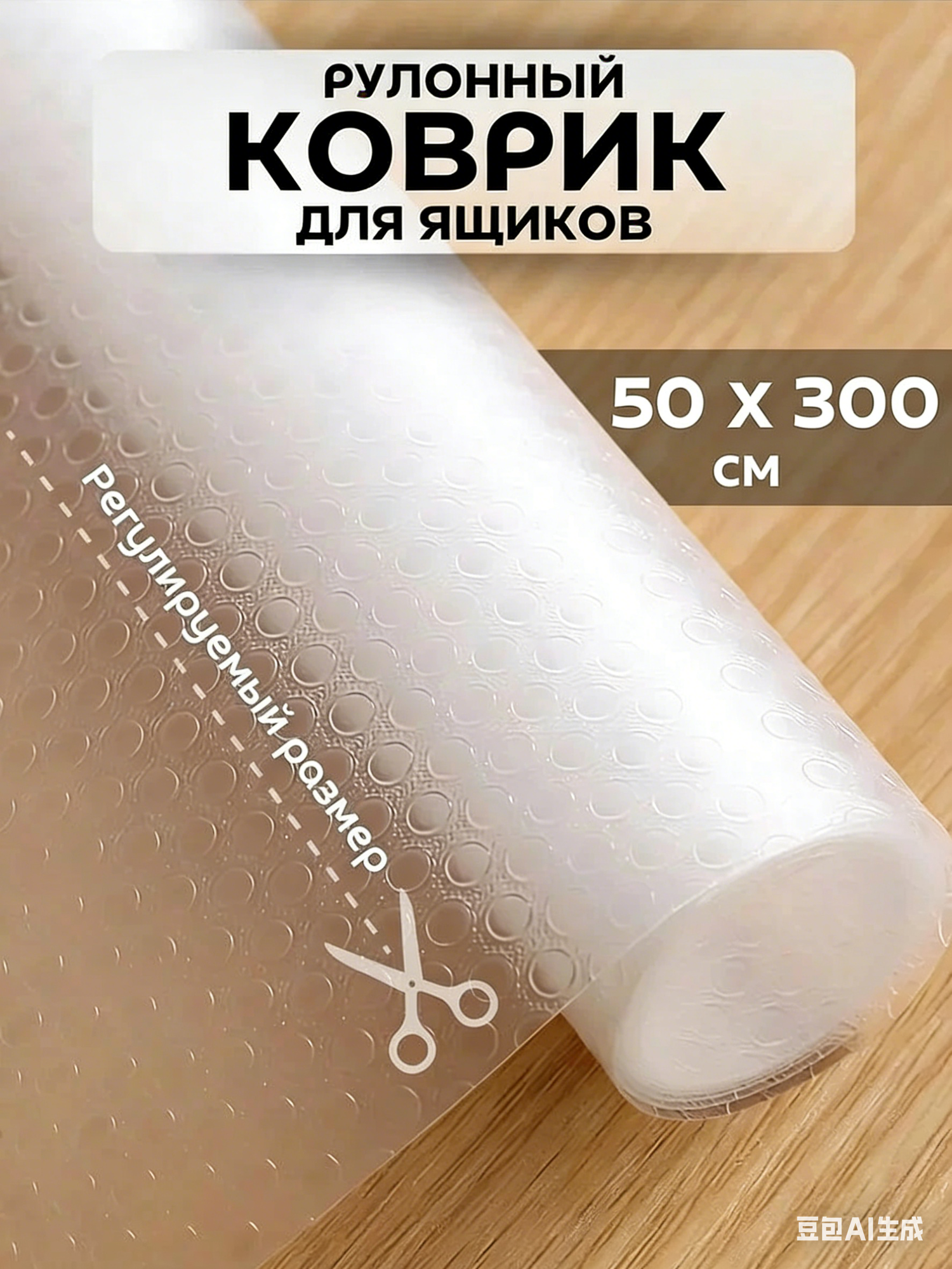 Коврик силиконовый антибактериальный в рулоне 300х50 см，Чрезвычайная сумма
