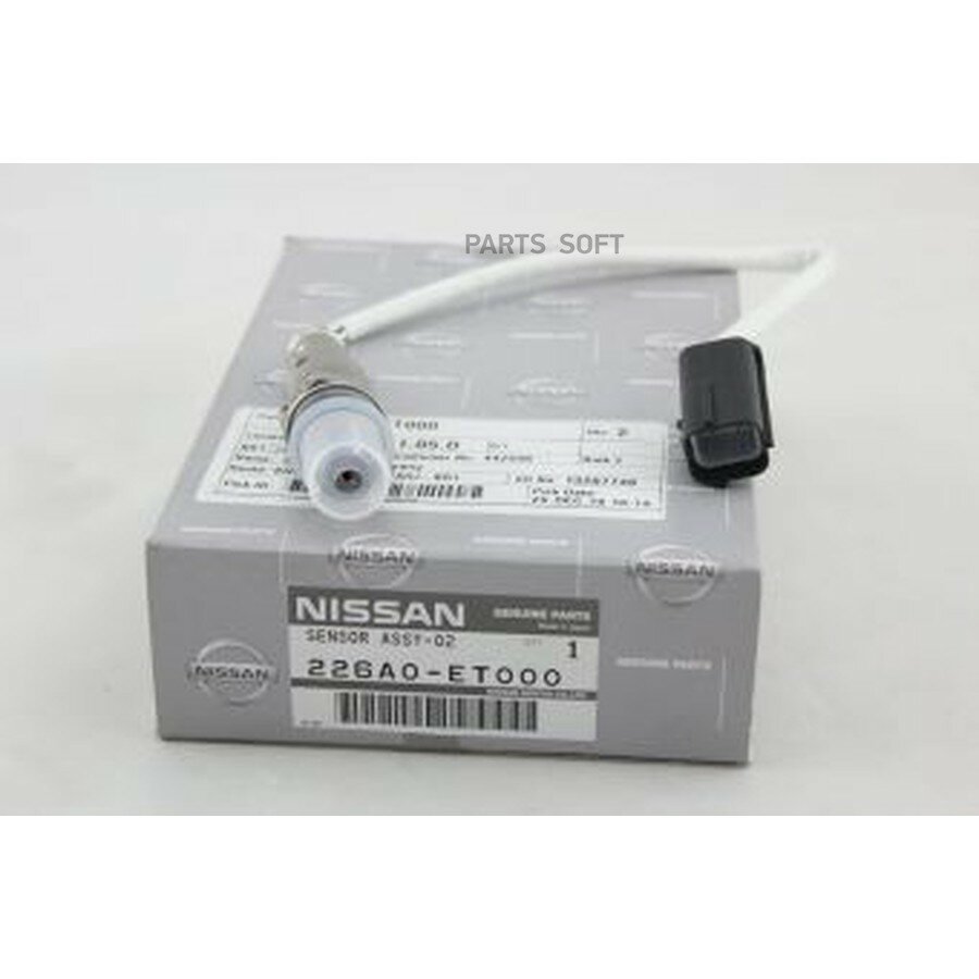 Лямбда зонд второй от официального дистрибьютора, NISSAN, артикул 226A0ET000