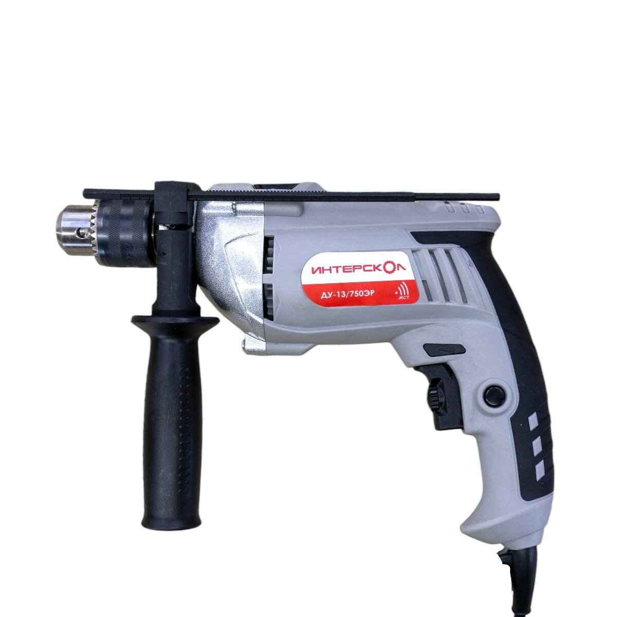 Дрель ударная 220В 750Вт 2800об/мин 13мм ДУ-13/750ЭР ИНТЕРСКОЛ 546.1.0.00