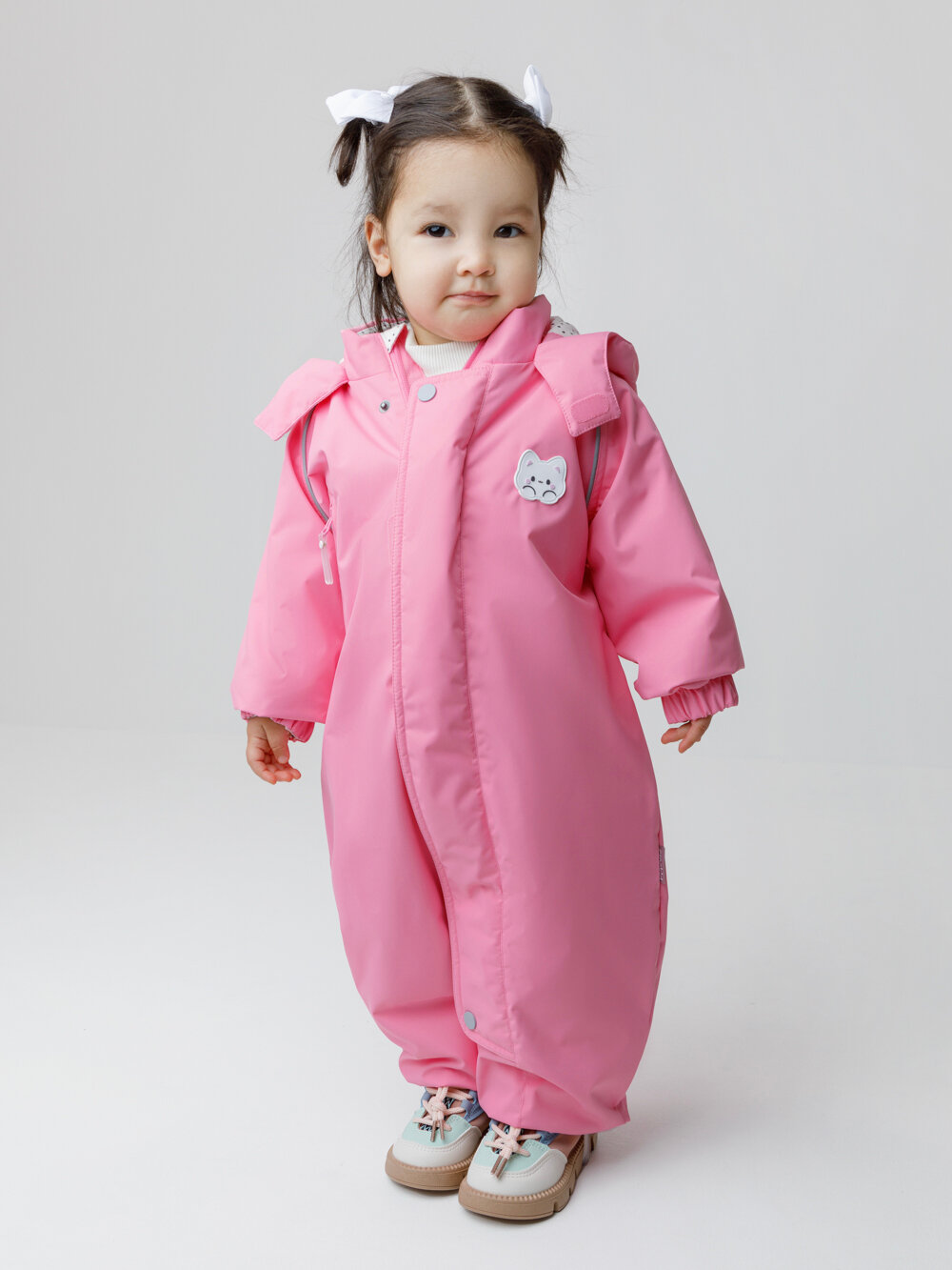 Комбинезон утеплённый мембранный утепленный для девочки, демисезон