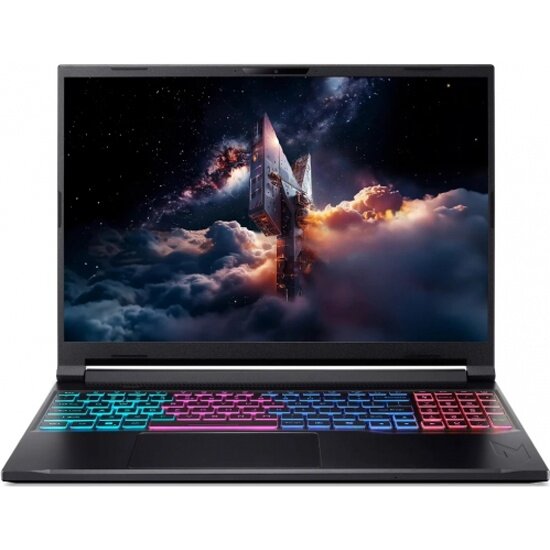 Игровой ноутбук Acer Nitro V 16S ANV16S-71-7771 16" WUXGA IPS 180Hz Core 7 240H(2.5ГГц), 16Гб DDR5 , SSD 1Тб, RTX 5060 8Гб, Win11, Black (NH. U24AA.003)
