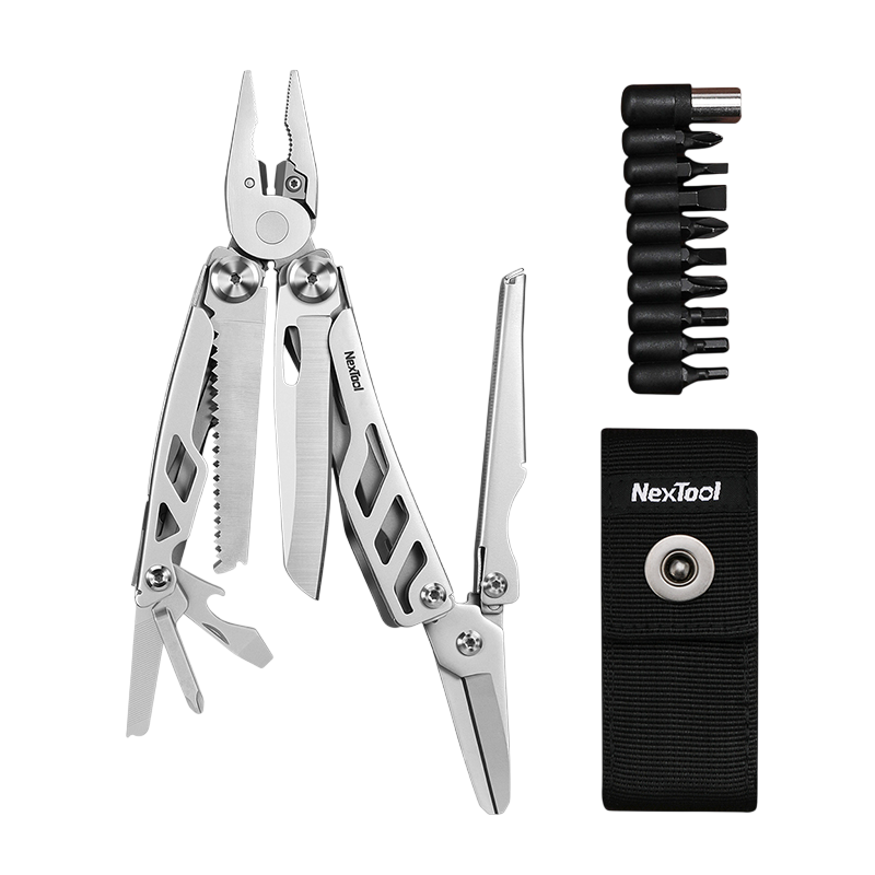 Мультитул NexTool Multi Function Pliers Max (NE20310) серебро — фото 1