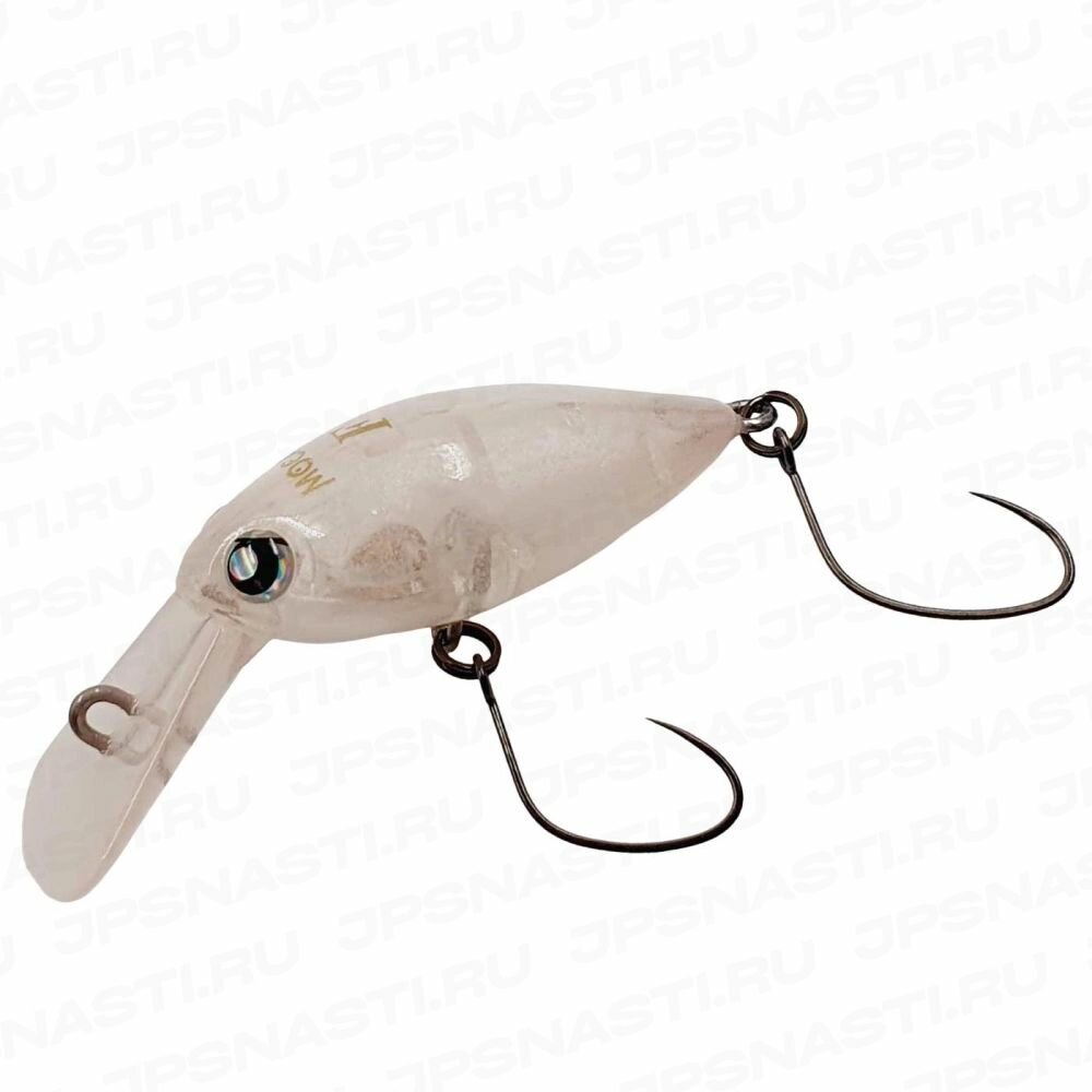 Японский воблер на форель Rodio Craft Moca 2 Hooks DR F, 1.9 г, #02 K.F III Red Glow / Форелевые приманки для рыбалки / Воблер Мока