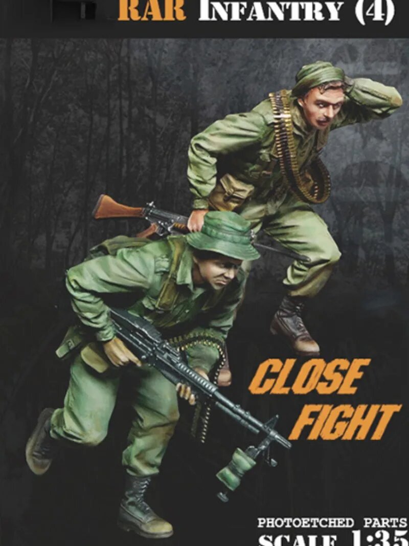 Исторические миниатюры LISM 1/35 пехота 2 фигуры