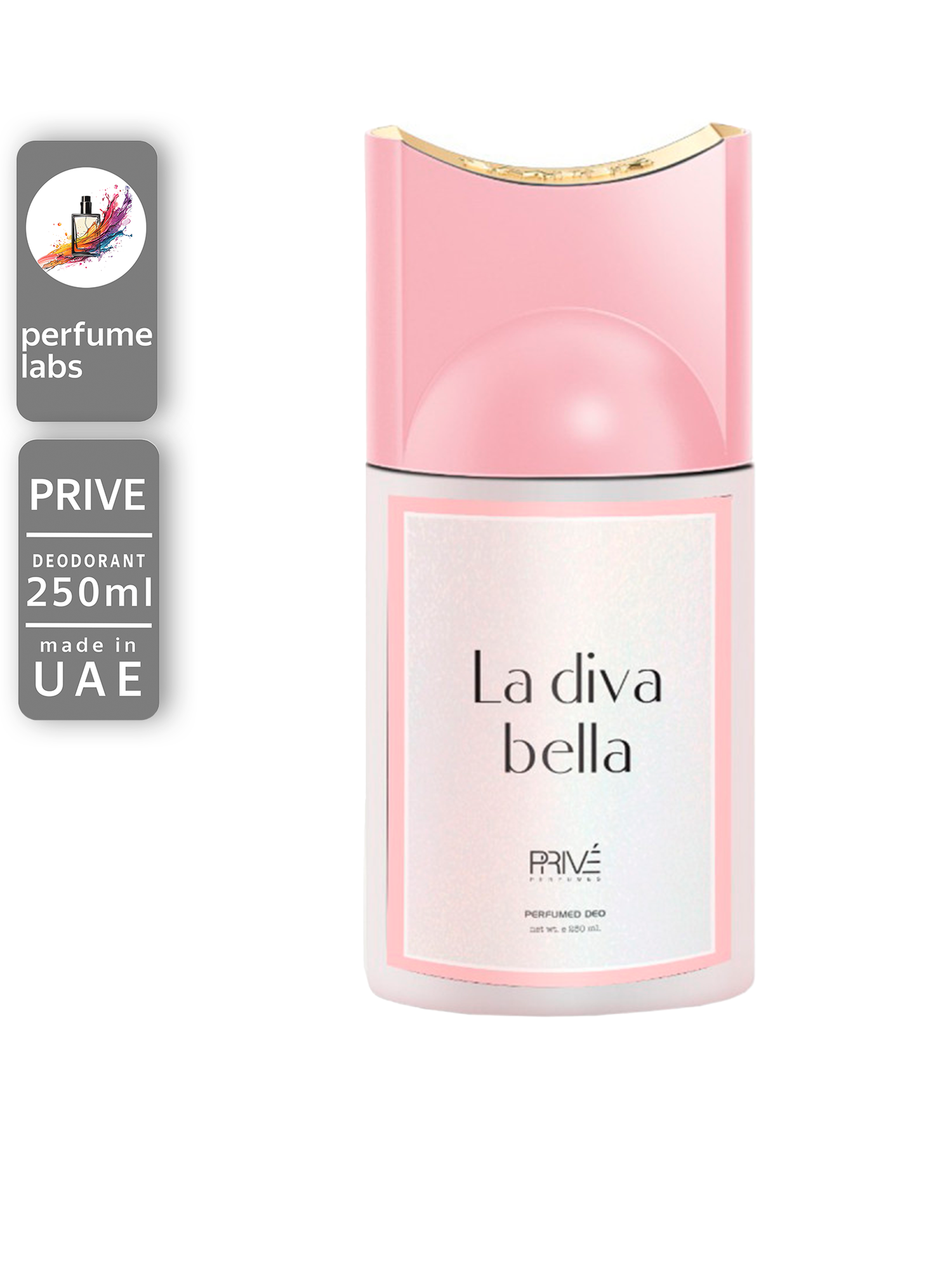 Prive парфюмированный дезодорант - спрей La Diva Bella deo 250ml