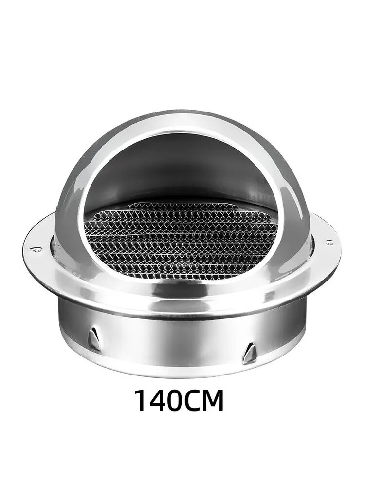Водонепроницаемый кожух воздуховода, утолщенная закаленная москитная сетка из нержавеющей стали 304