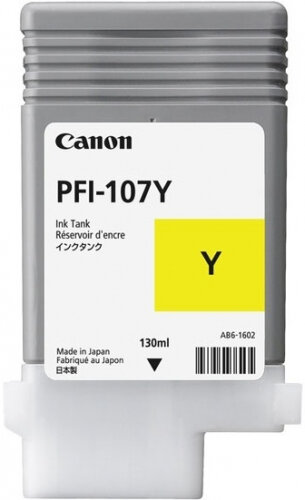 Картридж Canon Картридж Ink Tank PFI-107Y Yellow (Истекший срок годности)