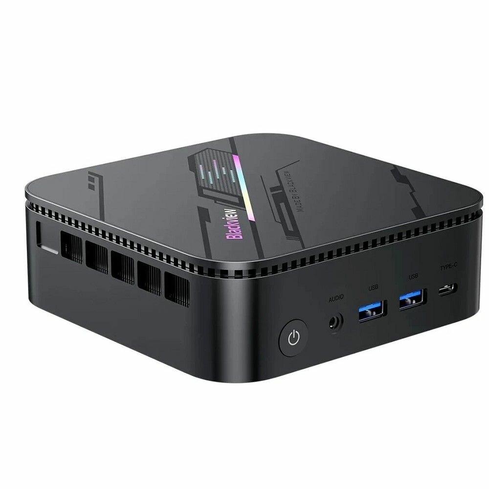 Blackview Компьютер MP100PRO I5 - 12450H 16+1TB Мини ПК MP100Pro Intel I5 - 12450H 16+1TB, WIFIa b g n ac, Bluetooth 4.2, Win11 Pro