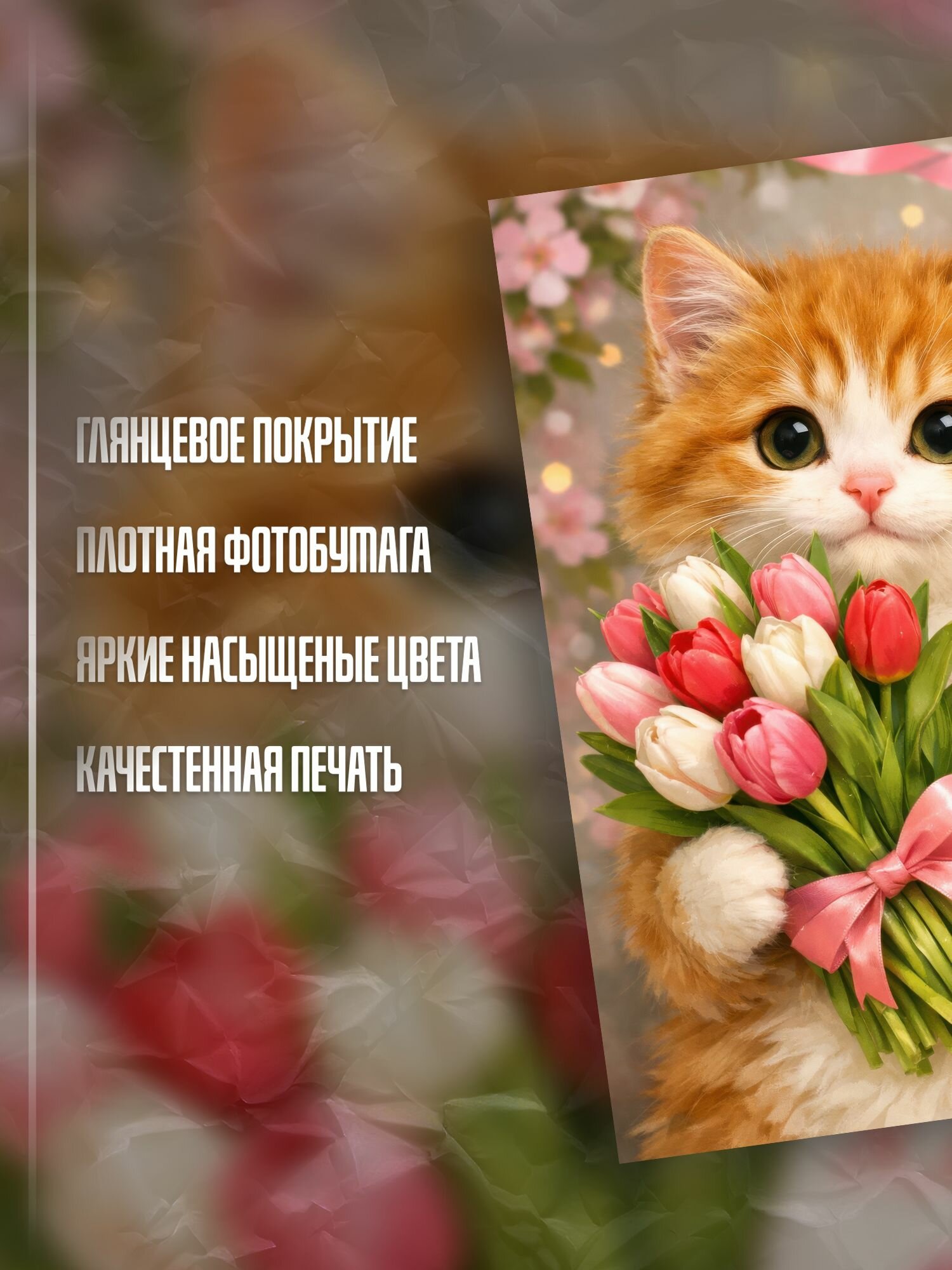 Плакат 8 марта — фото 1