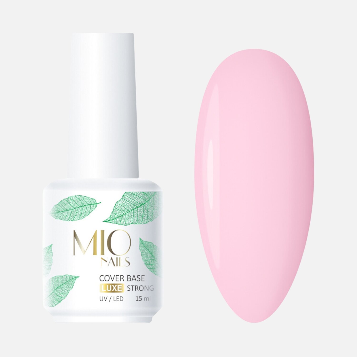Камуфлирующая база для гель-лака MIO Nails Base Cover Strong Luxe №05 15 мл