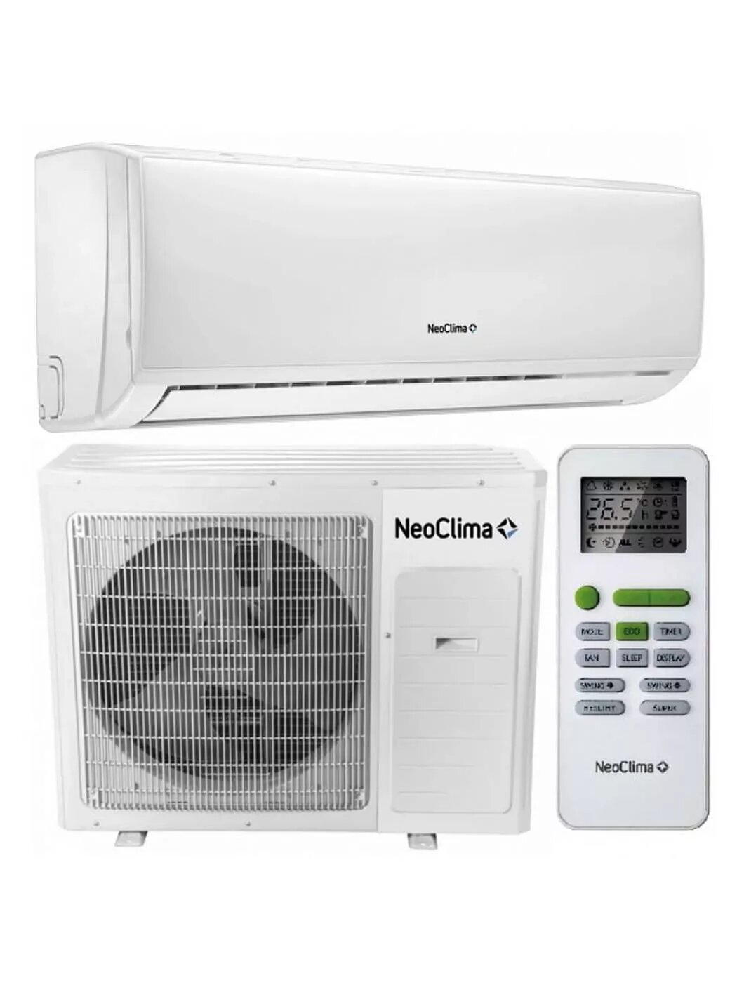 Кондиционер NeoClima NS/NU-HAL12F32 серия PLASMA (комплект)