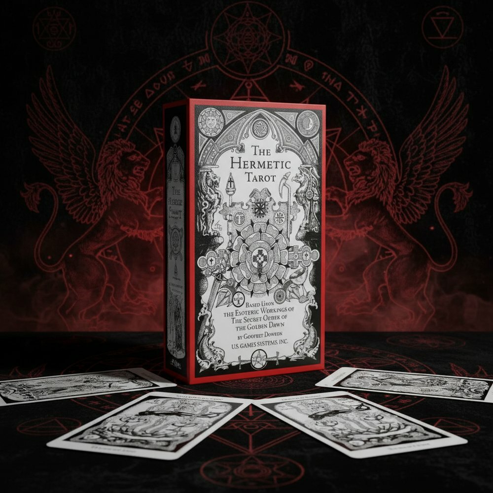 Карты Таро "The Hermetic Tarot by Godfrey Dowson" US Games / Герметиеское таро 63743 US Games Systems