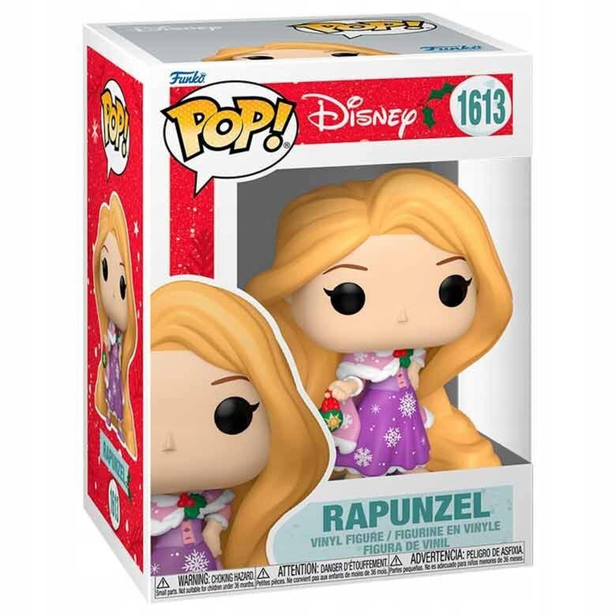 Фигурки Funko Pop - Коллекционная фигурка DISNEY PRINCESS Holiday принцесса Рапунцель - Фанко 1613