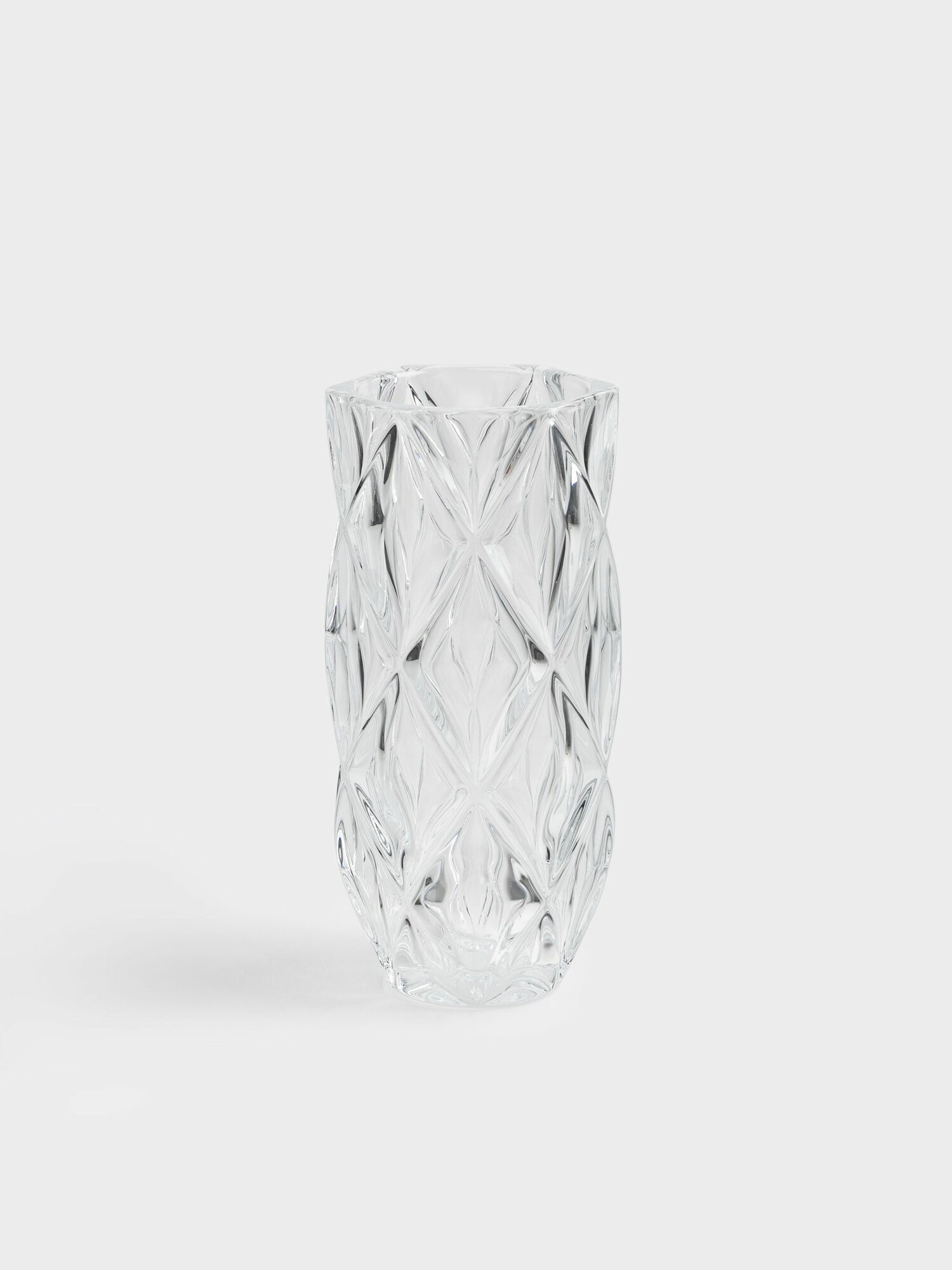 Ваза для цветов, 29 см, стекло Р, Rhomb, Kuchenland