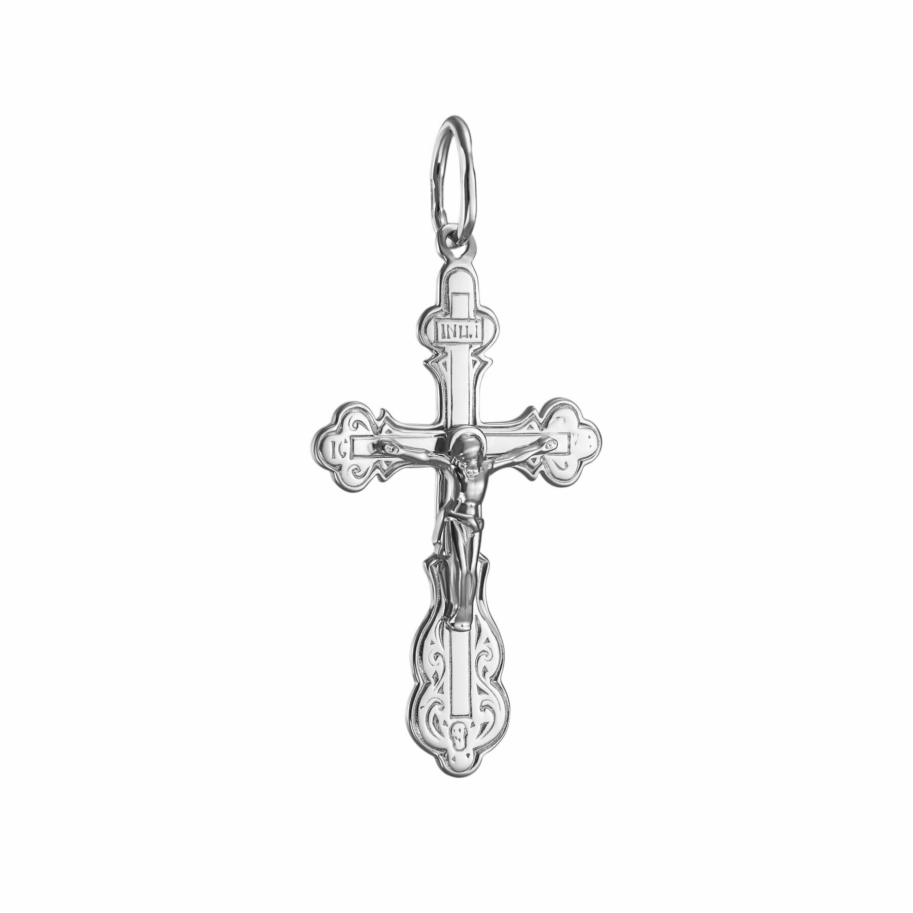 Подвеска, белое золото, 585 проба