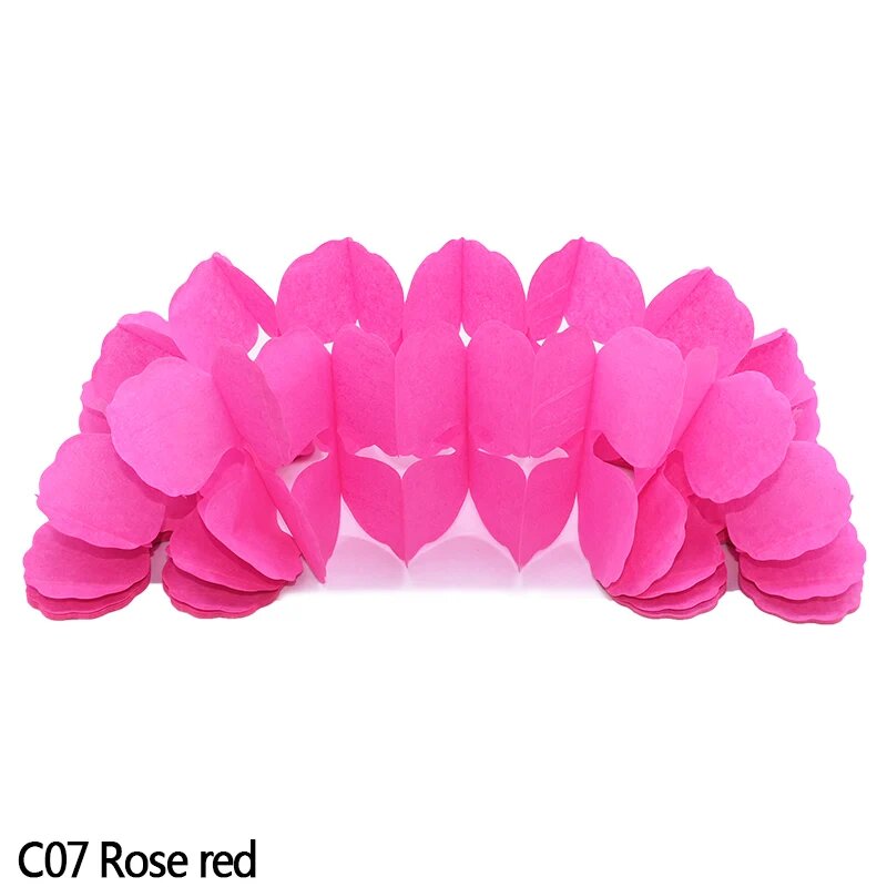 Бумажные гирлянды клевер ZQCXLD Розовый, C07