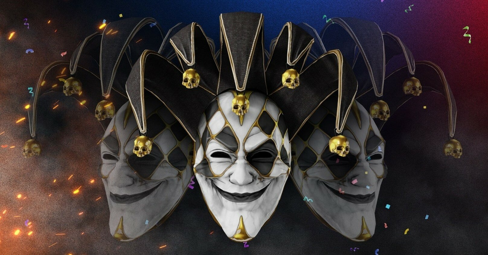 PAYDAY 2 - 10th Anniversary Jester Mask DLC Steam Ключ • Активация Steam