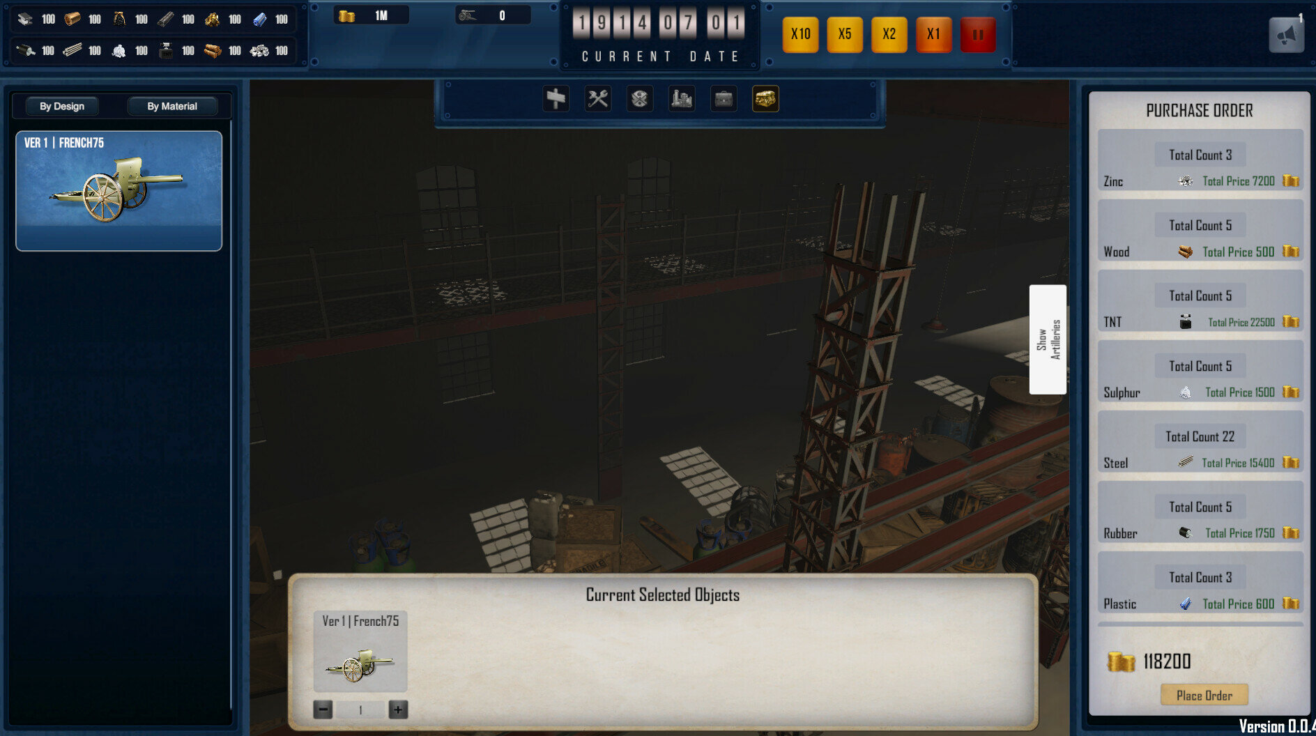 Artillery Tycoon PC Steam Ключ • Активация Steam • регион Весь мир