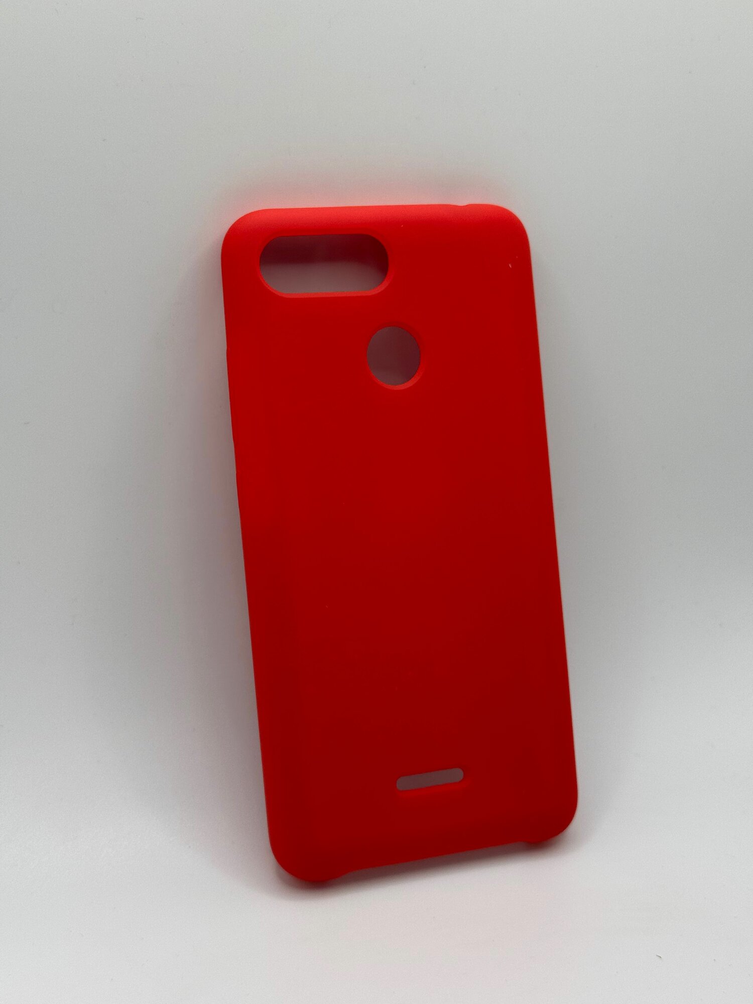 Чехол силиконовый faison для Xiaomi Redmi 6 красный