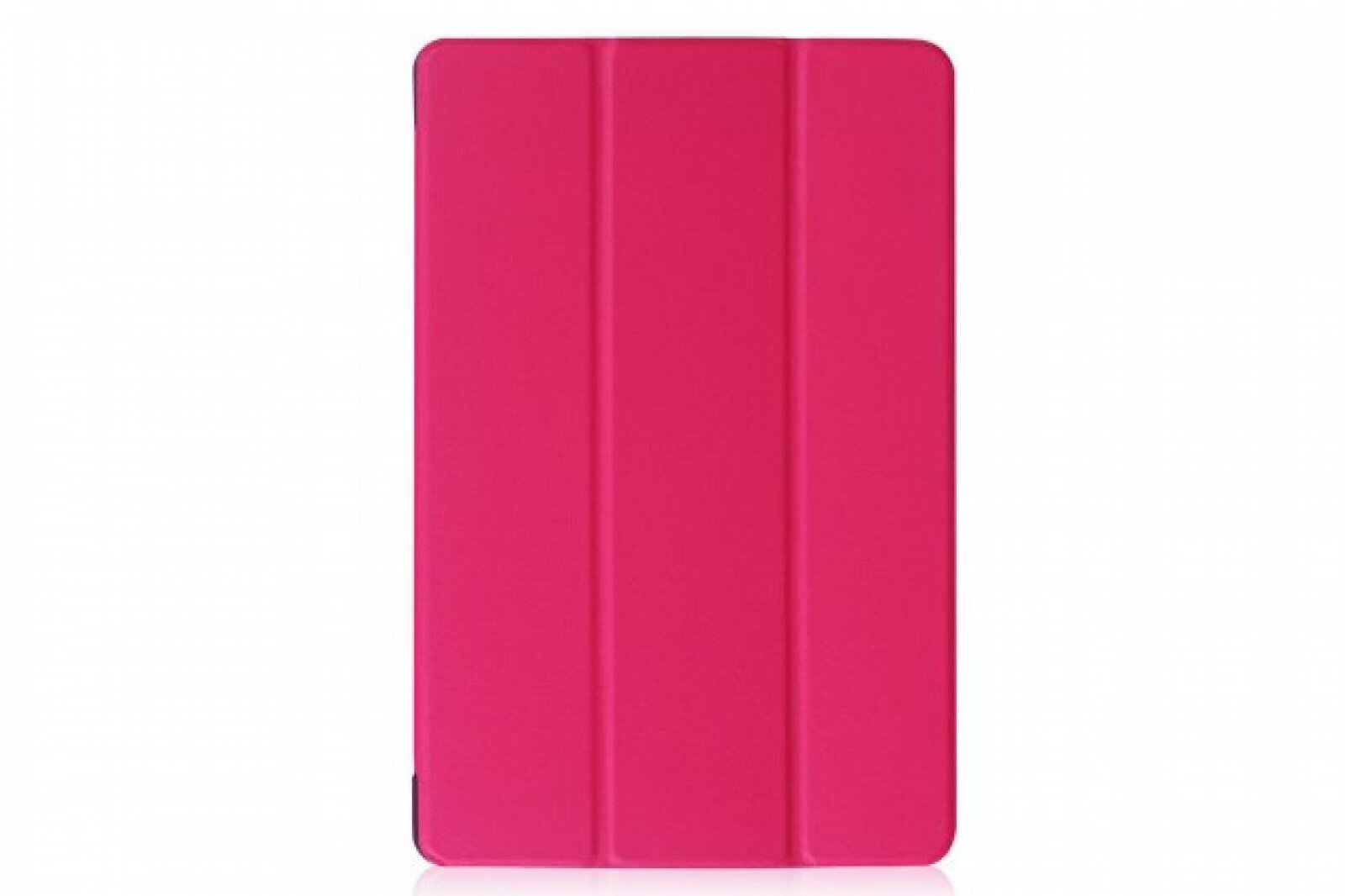 Чехол-обложка MyPads для Apple iPad Pro 12.9 2020/2021 тонкий кожаный с функцией подставки ярко-розовый