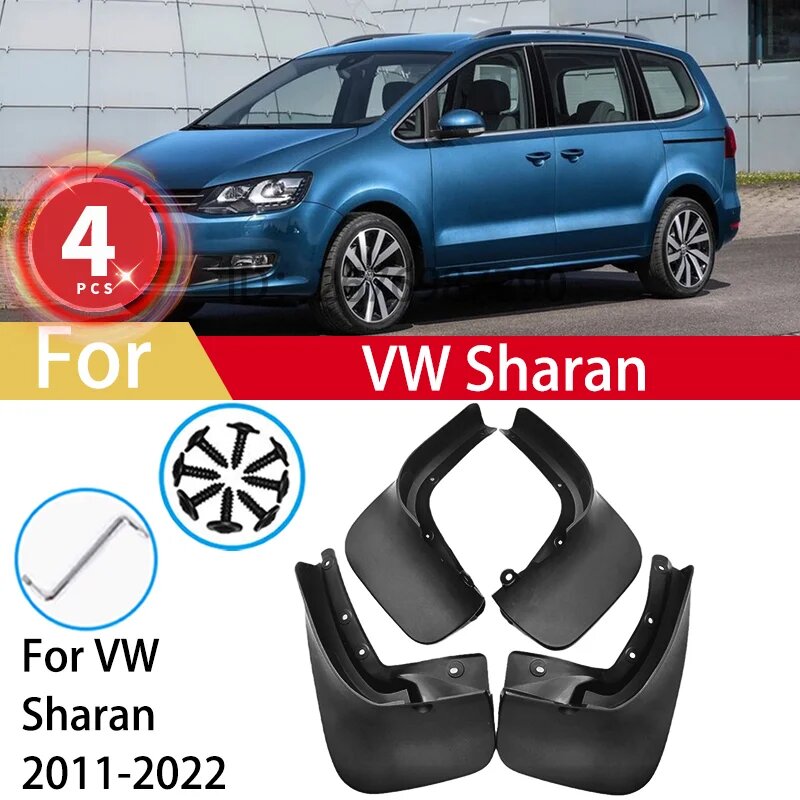 Для Volkswagen VW Sharan SEAT Alhambra 7N 2011 2012 2013 2014-2019 брызговики переднее и заднее крыло автомобильные брызговики аксессуары