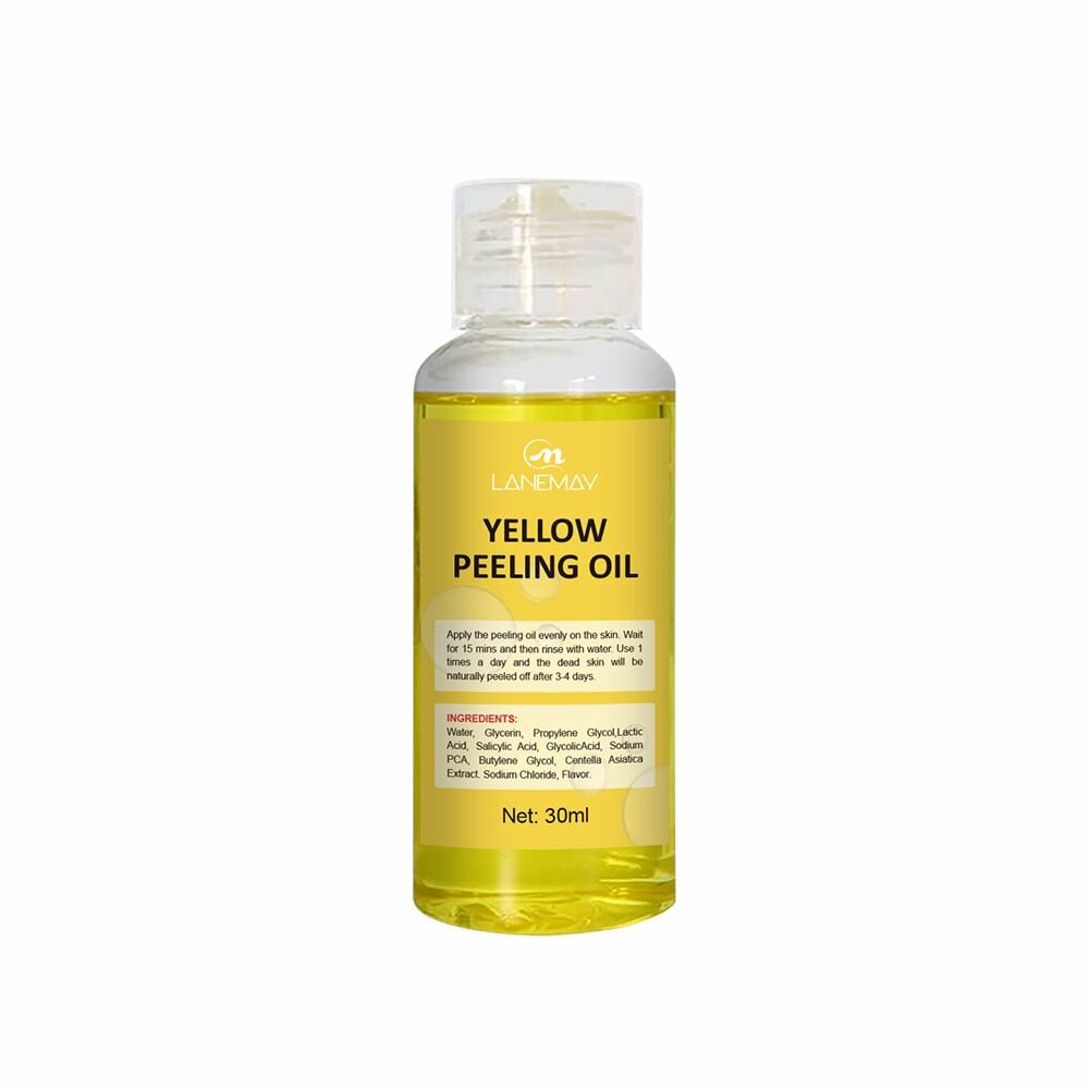 Yellow Peeling Oil Отшелушивающее средство 30 мл, увлажняющее, уменьшающее количество меланина и осветляющее