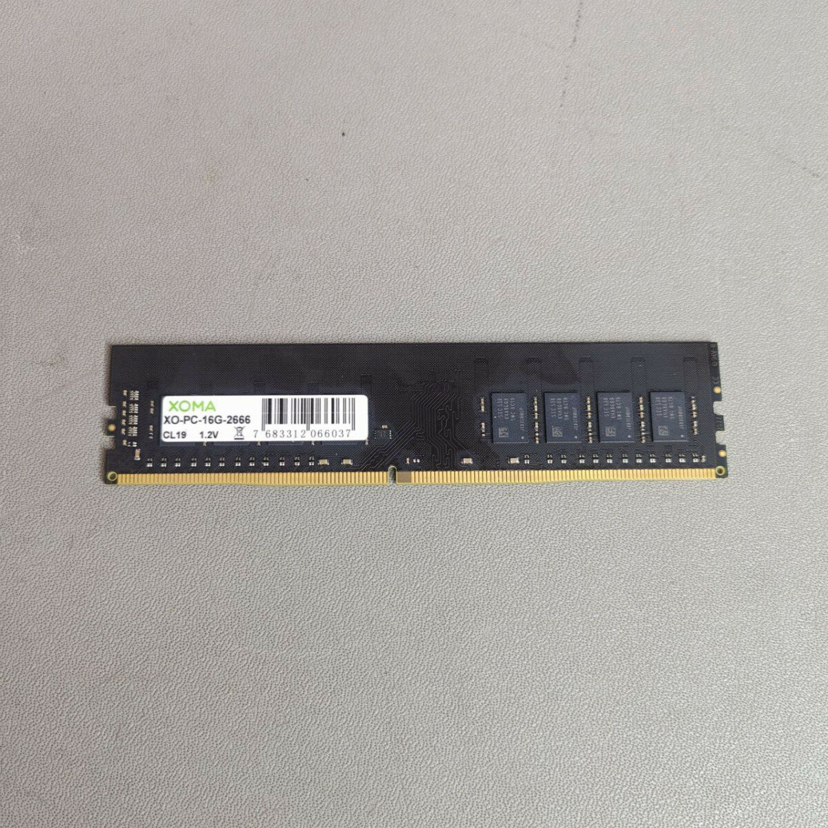 Оперативная память XOMA, 16Gb, 2666МГц, DDR4, DIMM, для ПК, двухранговая