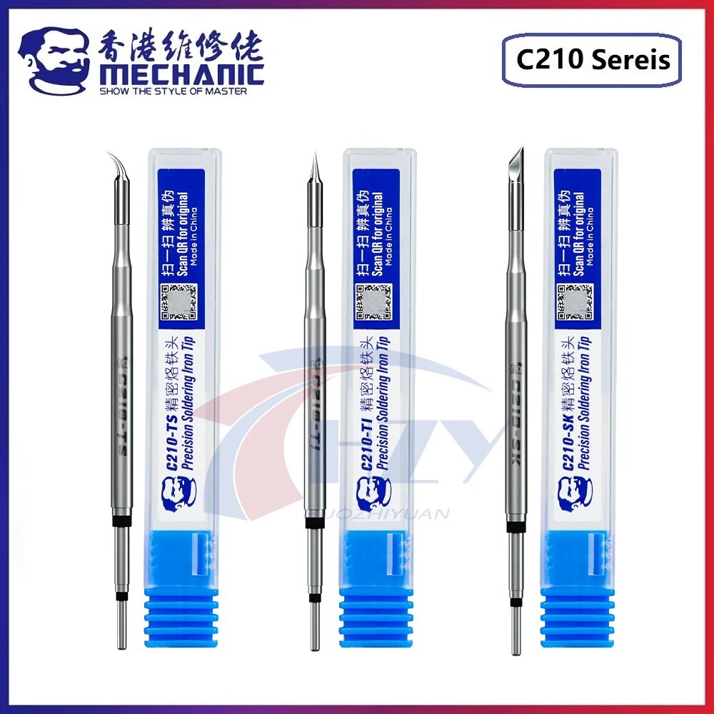 Mechanic C210 Жало для паяльника 210 шт 3pcs C210-TS