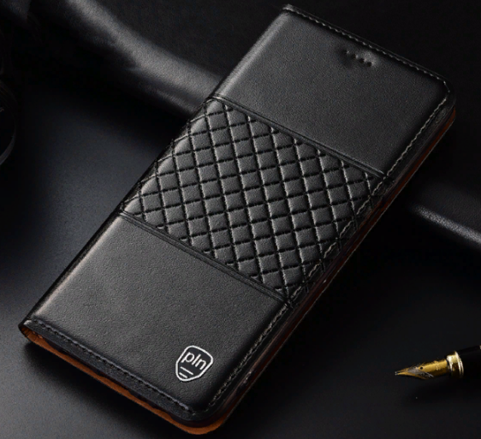 Чехол-книжка MyPads Premium для iPhone 6/6S 4.7 из натуральной кожи с элегантной стеганой прошивкой