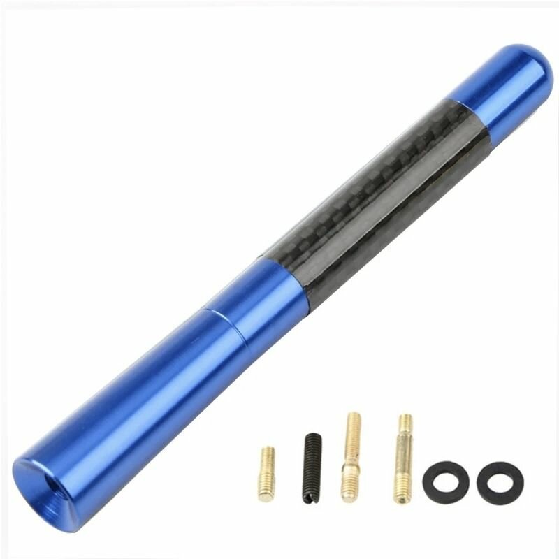 Автомобильная антенна универсальная 12 см. Синяя