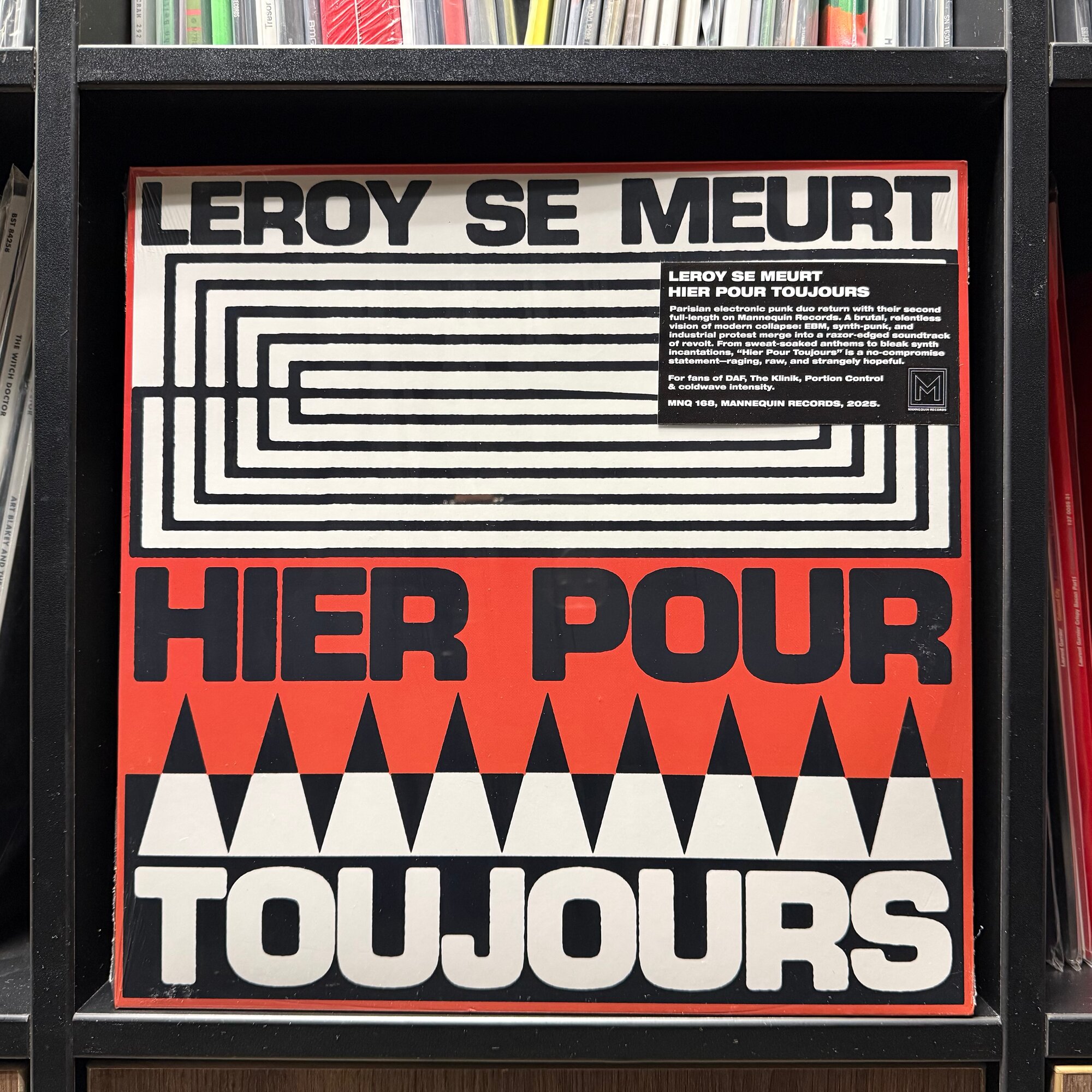 Виниловая пластинка LEROY SE MEURT - Hier Pour Toujours (still sealed, LP) LP Винил