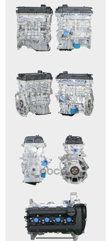 Двигатель в сборе G4FC Б/У Ребилд востановлен под ключ (G4FCDW719326) Hyundai-KIA арт. 170Y12BH00A