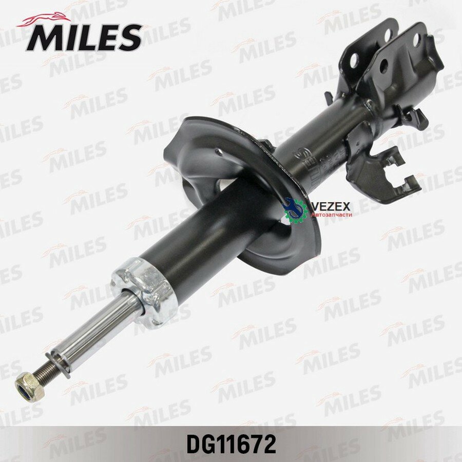 MILES DG11672 замена на DG11672-01 Амортизатор передний левый NISSAN NOTE (E11) 03/06- (KYB 338068) DG11672