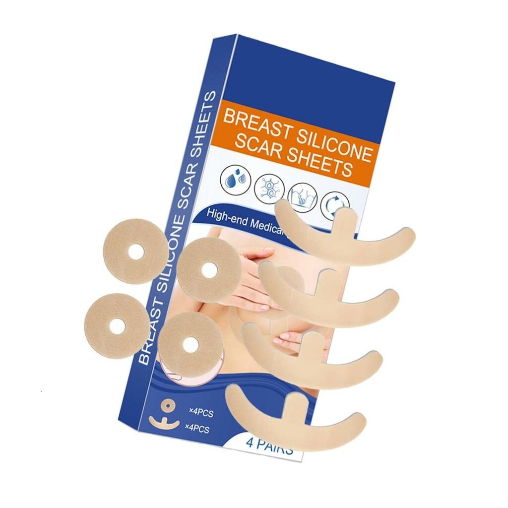 Дышащие силиконовые пластыри для рубцов