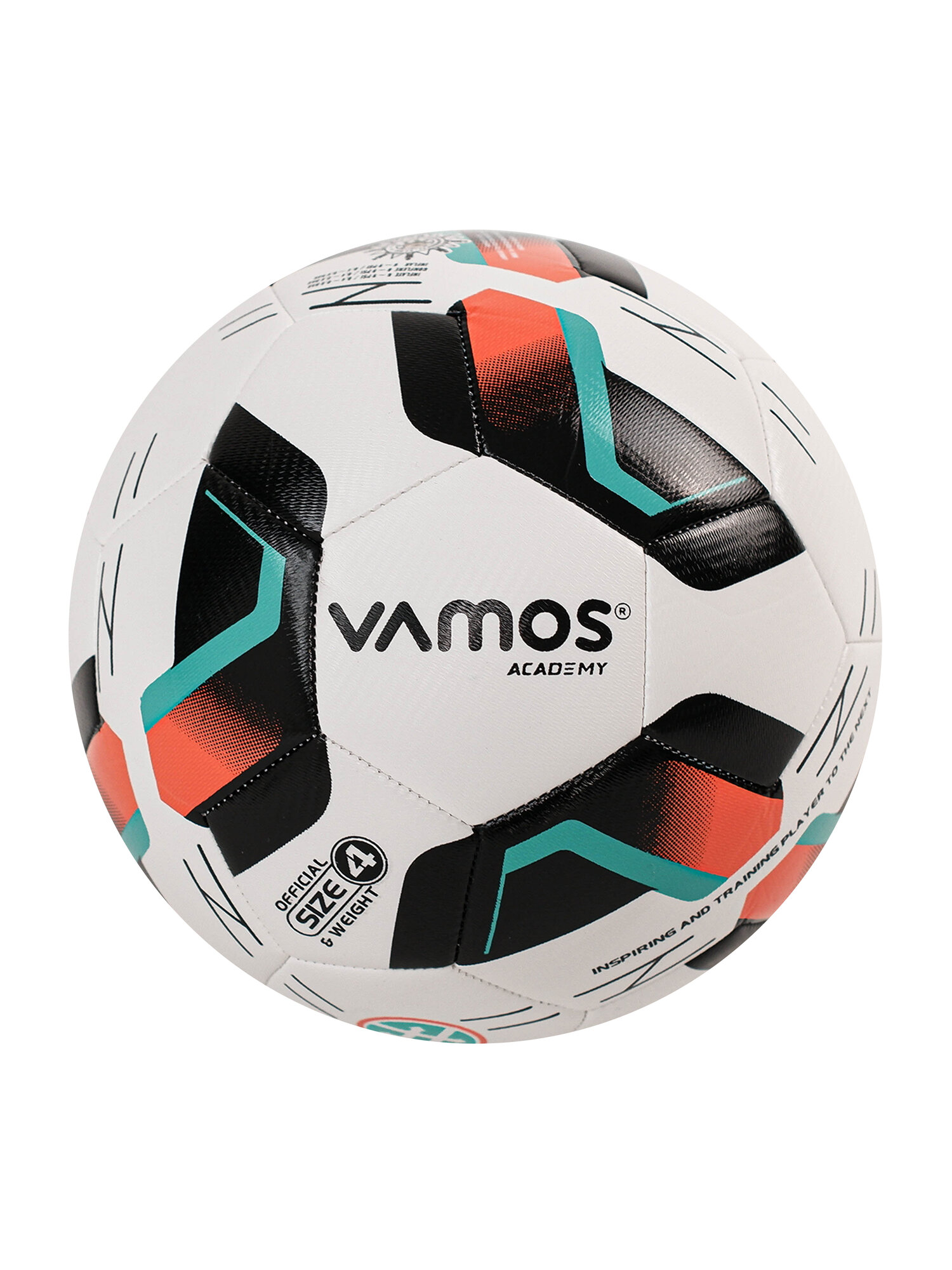 Тренировочный мяч VAMOS ACADEMY, термополиуретан, 26 панелей