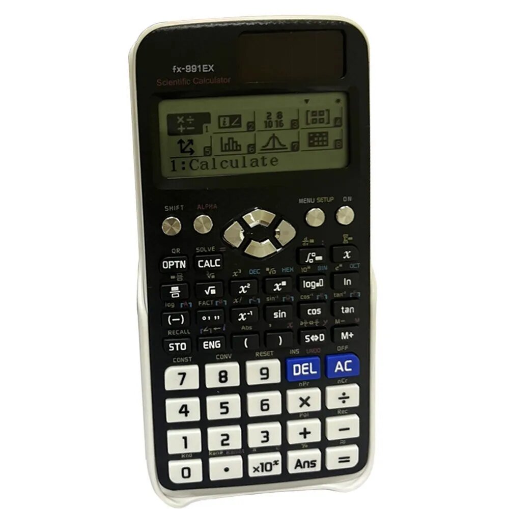 Научный калькулятор Casio FX-991EX с 552 функциями, матрицами, комплексными числами и статистикой
