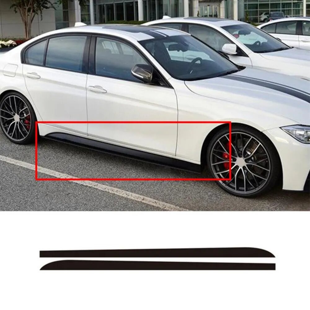 2 шт. наклейки на пороги для BMW 1/3/4/5/6 (F30/F35)