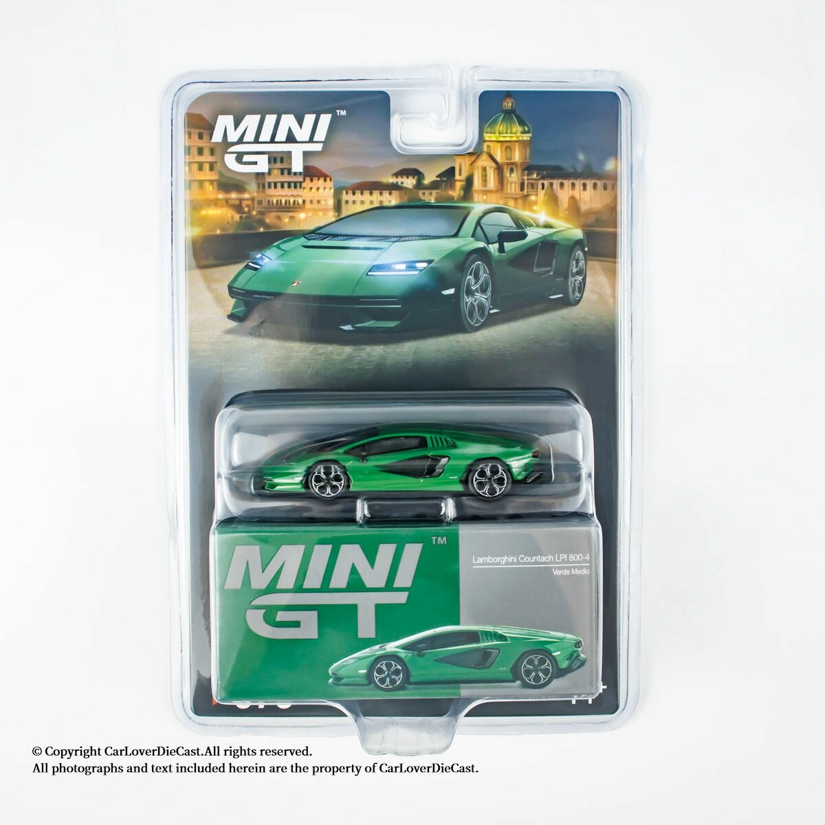 MINI GT x Majorette, литая коллекционная машинка 1:64(976-Lamborghini LPI 800-4)